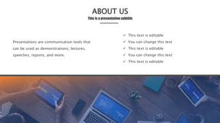 general company overview presentation model | PPT