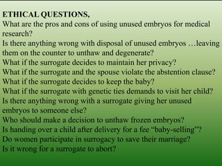 SURROGACY | PPTX