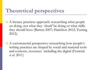 Challenging Methods for Literacy Research | PPTX