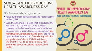 Sexual and Reproductive Health Awareness Day Seminar | PPTX