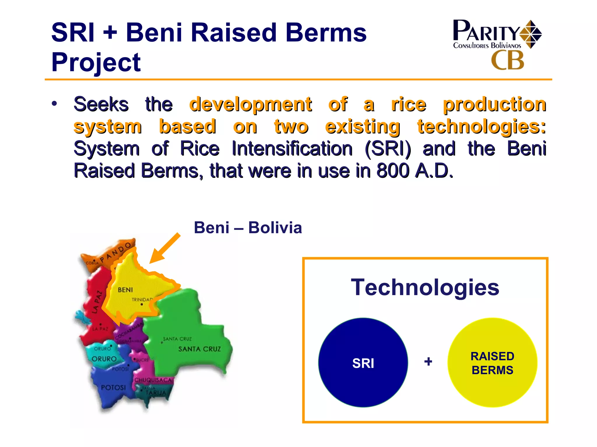 1172- SRI plus Beni Raised Berms Project | PPT