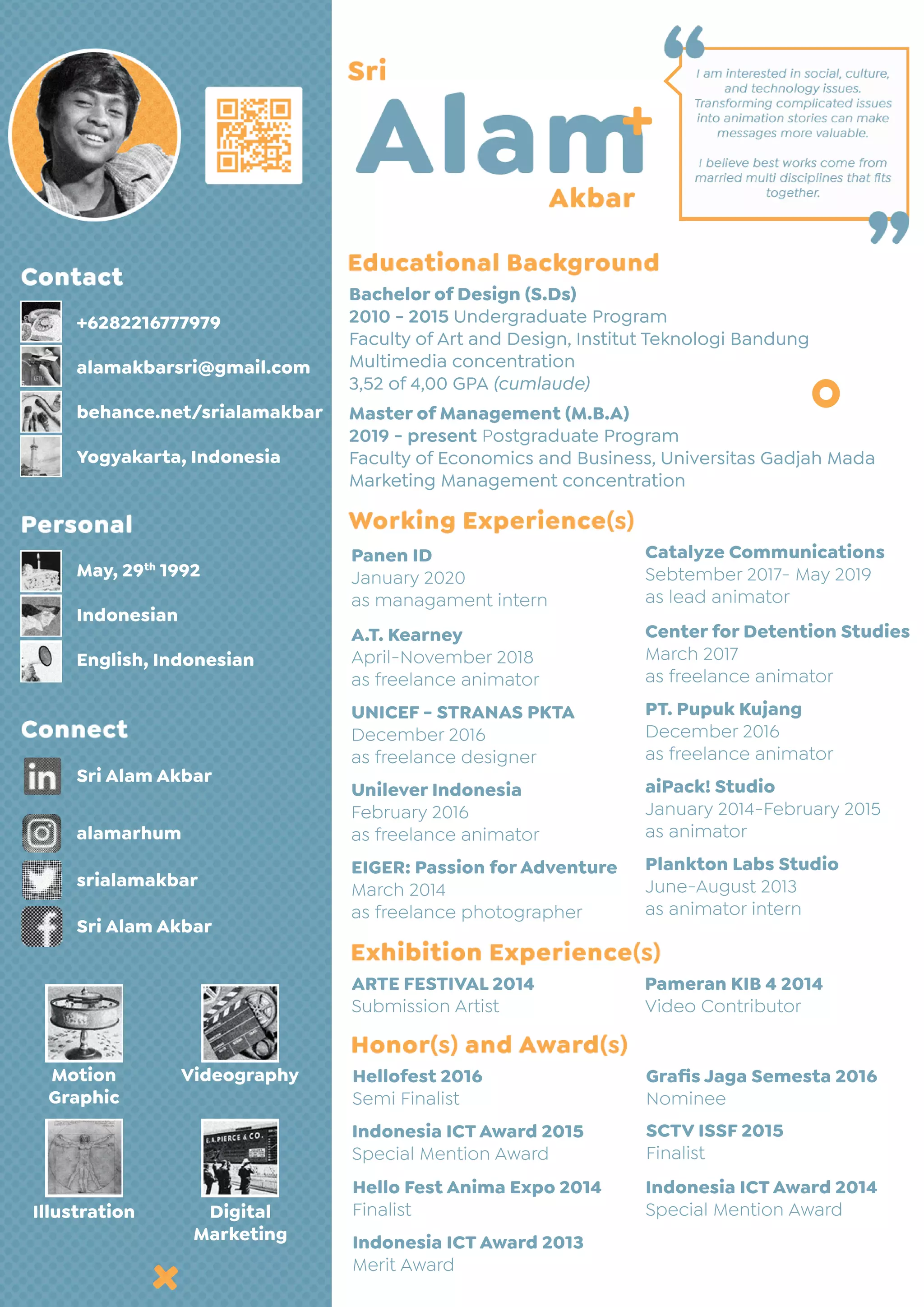 Sri alam akbar - Portfolio | PDF