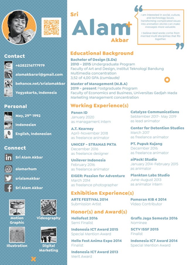 Sri alam akbar - Portfolio | PDF