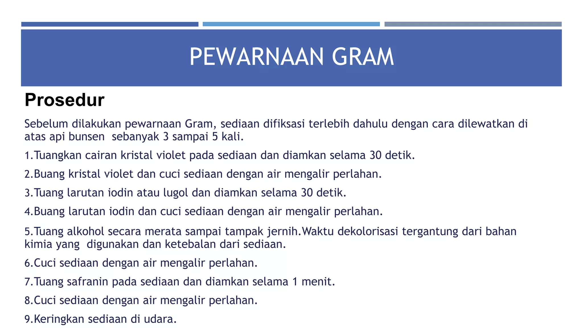Sri aminingsih puskesmas todanan kelas e_m3_pewarnaan gram | PDF