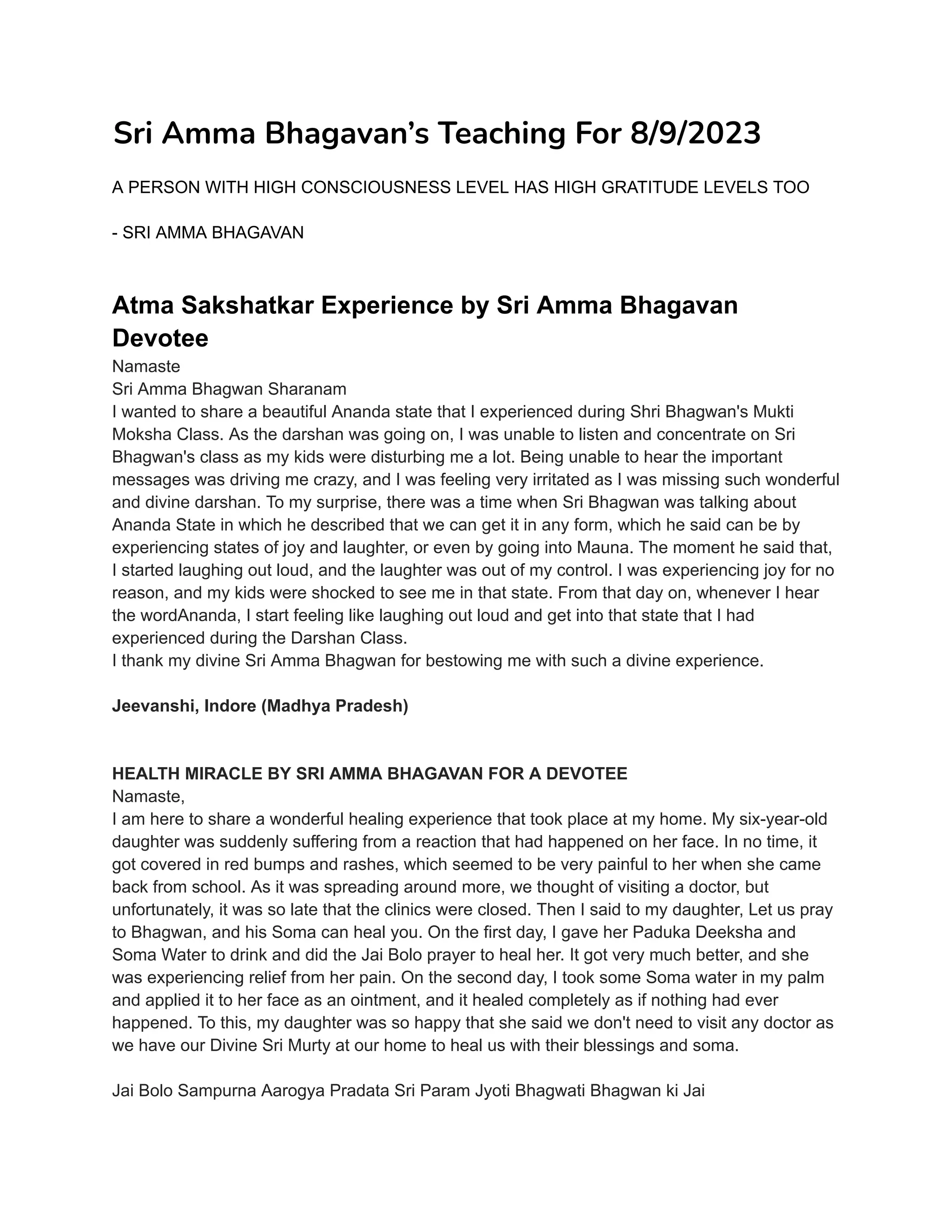 Sri Amma Bhagavan's teaching and Miracles -Sep 8th.pdf