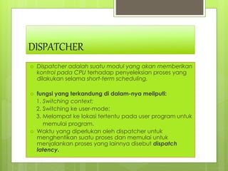 Sri Astuti - Penjadwalan CPU | PPTX