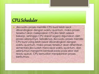 Sri Astuti - Penjadwalan CPU | PPTX