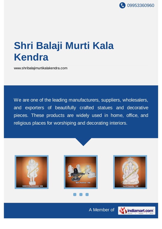 Shri Balaji Murti Kala Kendra, Agra, Marble & Sandstone | PDF ...