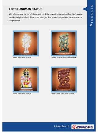 Shri Balaji Murti Kala Kendra, Agra, Marble & Sandstone | PDF