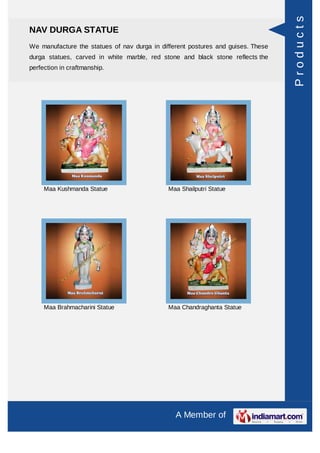 Shri Balaji Murti Kala Kendra, Agra, Marble & Sandstone | PDF