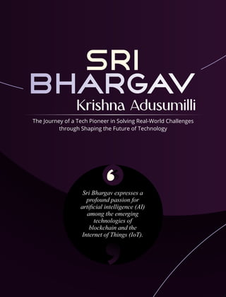 Sri Bhargav Krishna Adusumilli - Most Admired Leader To Watch In 2025.pdf