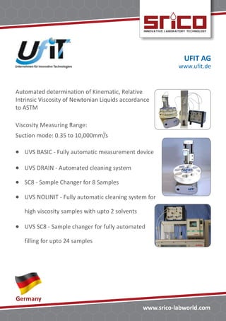 Srico Product Profile | PDF