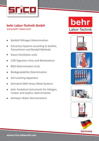 Srico Product Profile | PDF