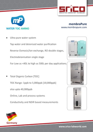 Srico Product Profile | PDF