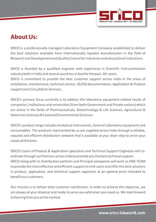 Srico Product Profile | PDF