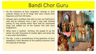Sri Guru Hargobind Ji - Bandi Chor Guru.pdf | Sikhism | Religion ...