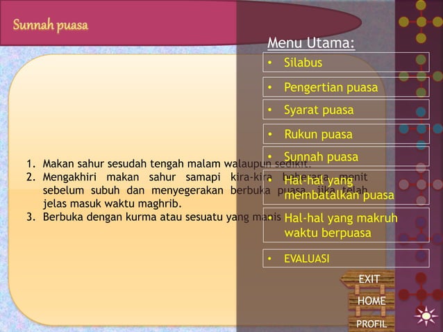 PPT tentang PUASA | PPTX