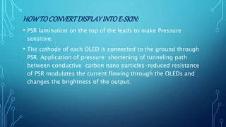 Flexible electronic skin | PPT