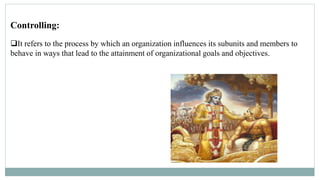 Sri krishna as leader | PPTX