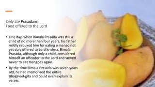 Srila Bhaktisiddhant Saraswati Thakur Appearance Day | PPTX | Hinduism ...