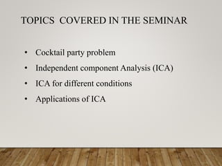 Srilakshmi alla blindsourceseperation | PPT