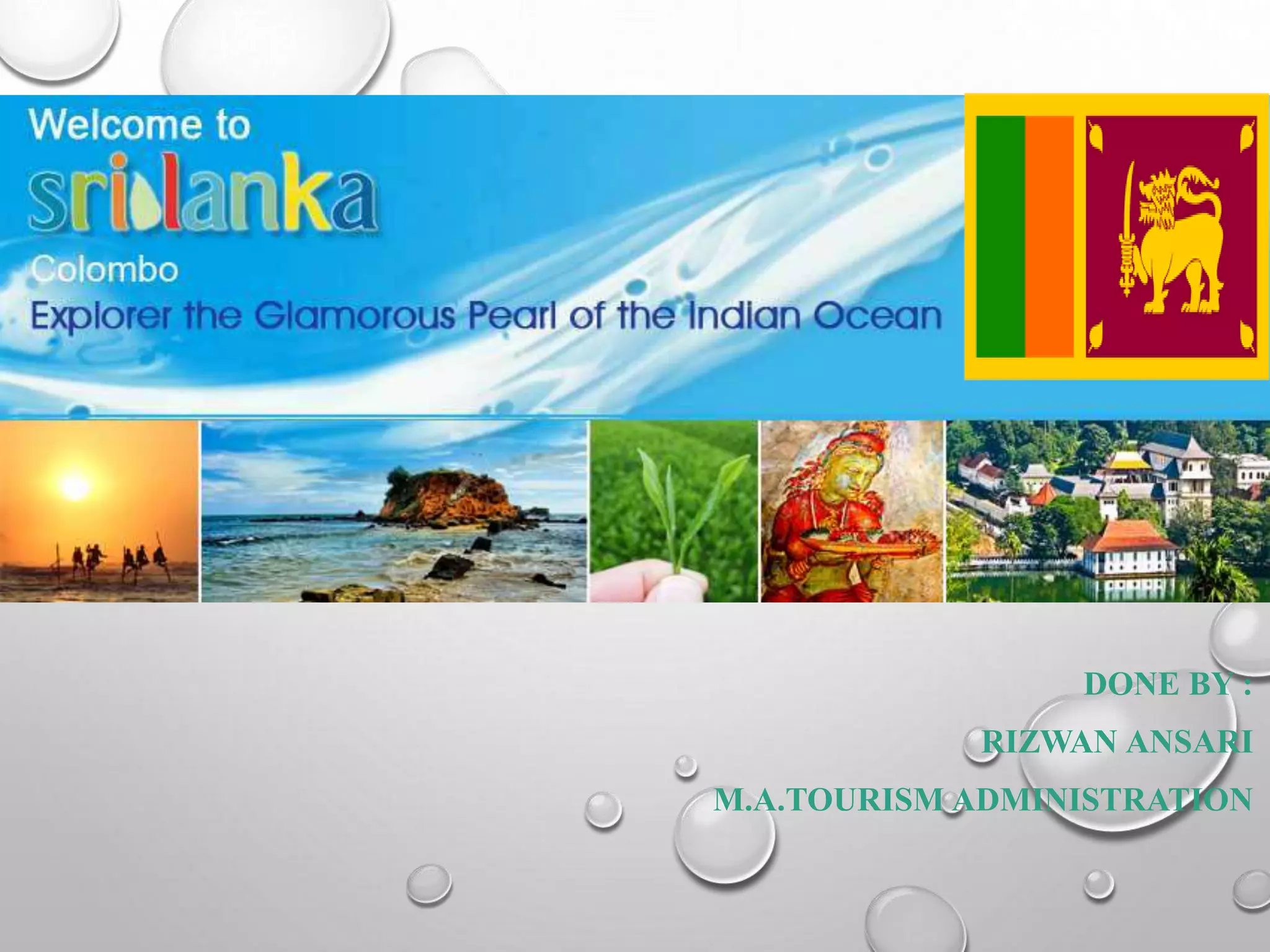 Tourism in srilanka | PPTX