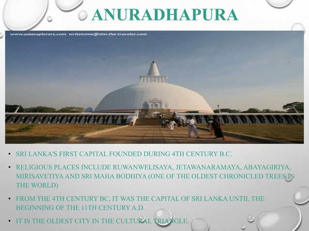 Tourism in srilanka | PPTX