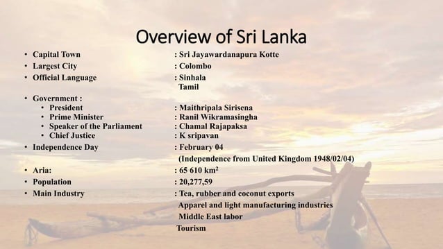 Sri lanka | PPTX