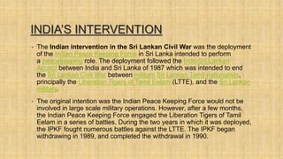 Sri lanka: Ethnic Conflict and Democracy. | PPTX