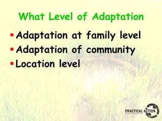 Sri lanka - Paddy field adaptation - practical action | PDF