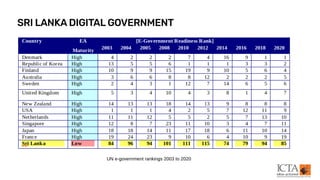 Sri Lanka Government Enterprise Architecture | PDF