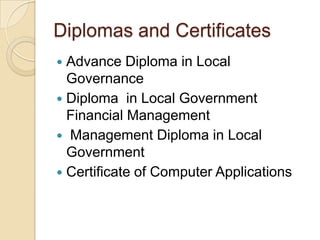 Sri lanka institute of local governance | PPTX