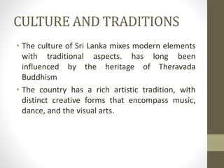 SRI LANKA presentation | PPSX