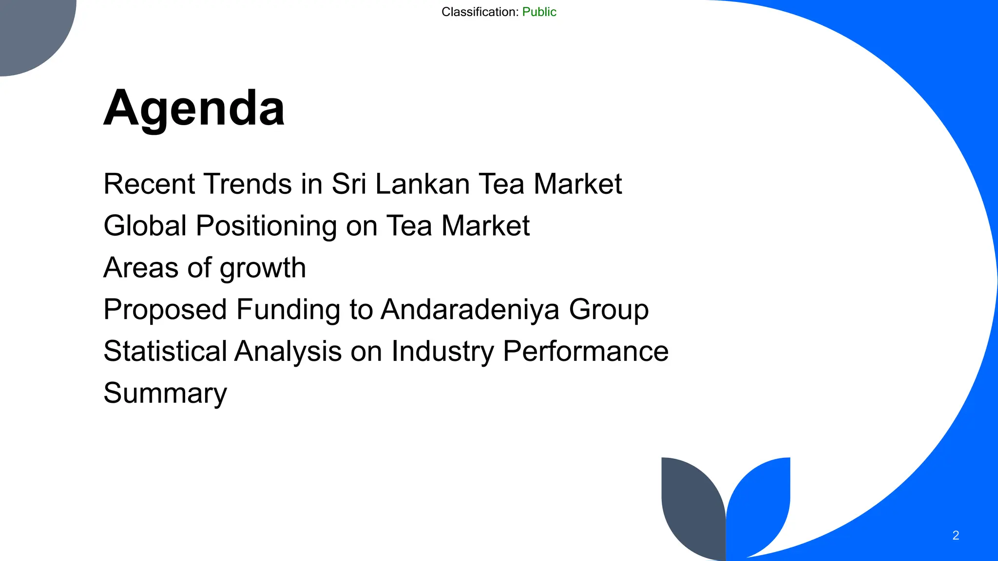 Sri Lankan Tea Market and its current trends | PPTX