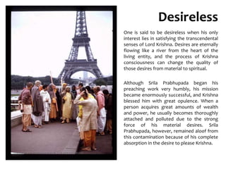 Srila prabhupada’s beautiful transcendental qualities | PPTX