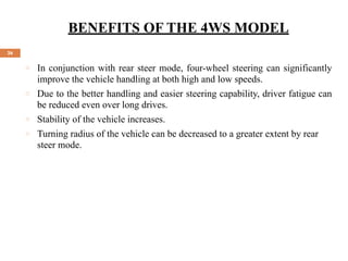 Four Wheel Steering system | PDF