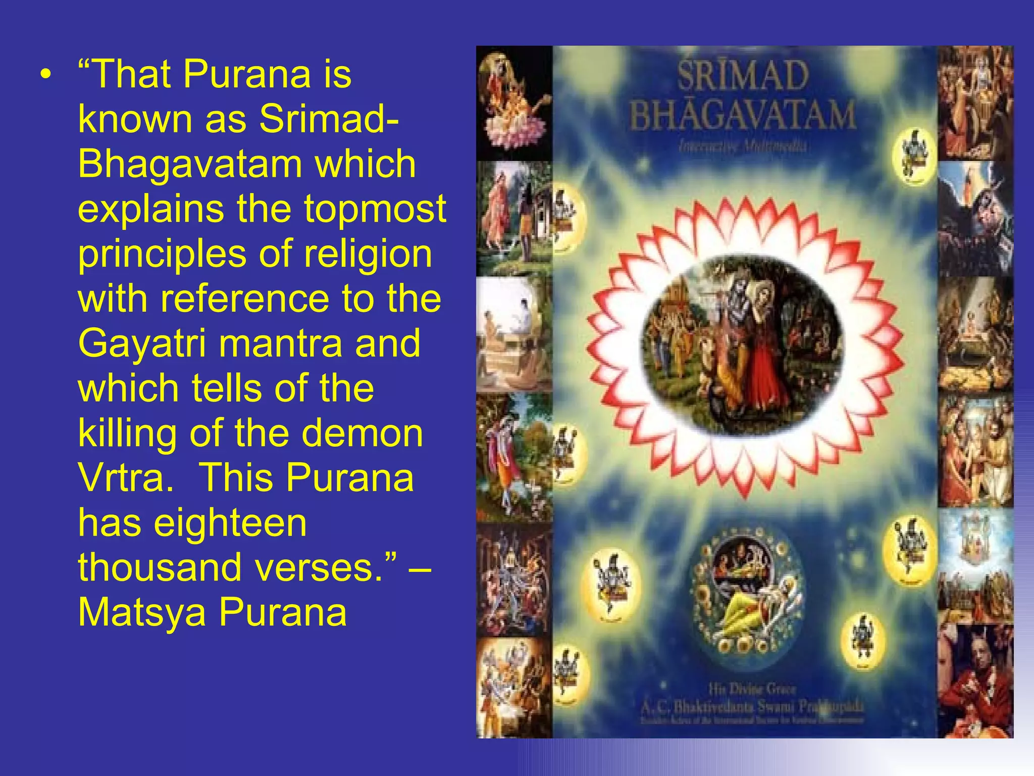 Introduction to Srimad Bhagavatam | PPT