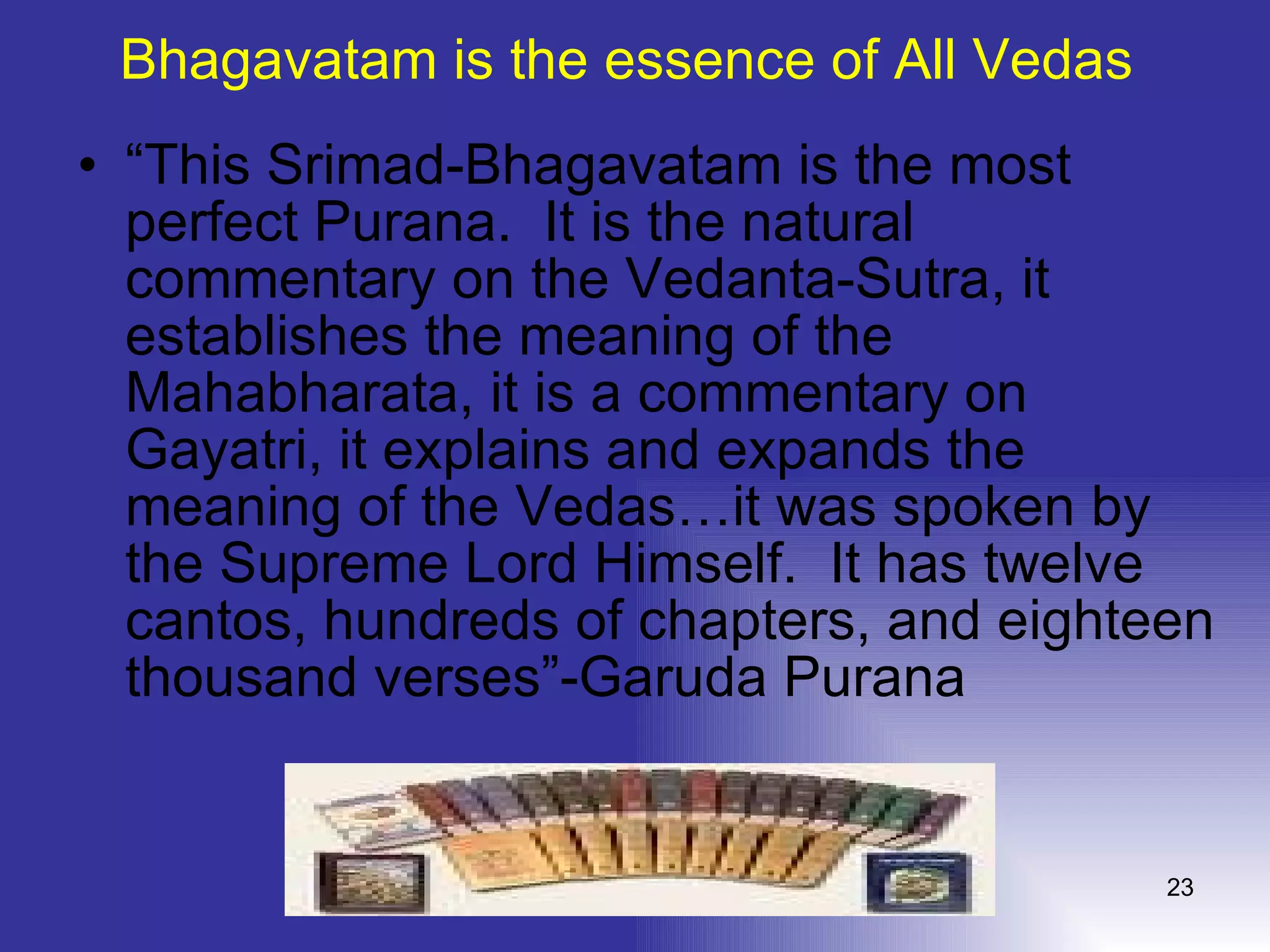 Introduction to Srimad Bhagavatam | PPT