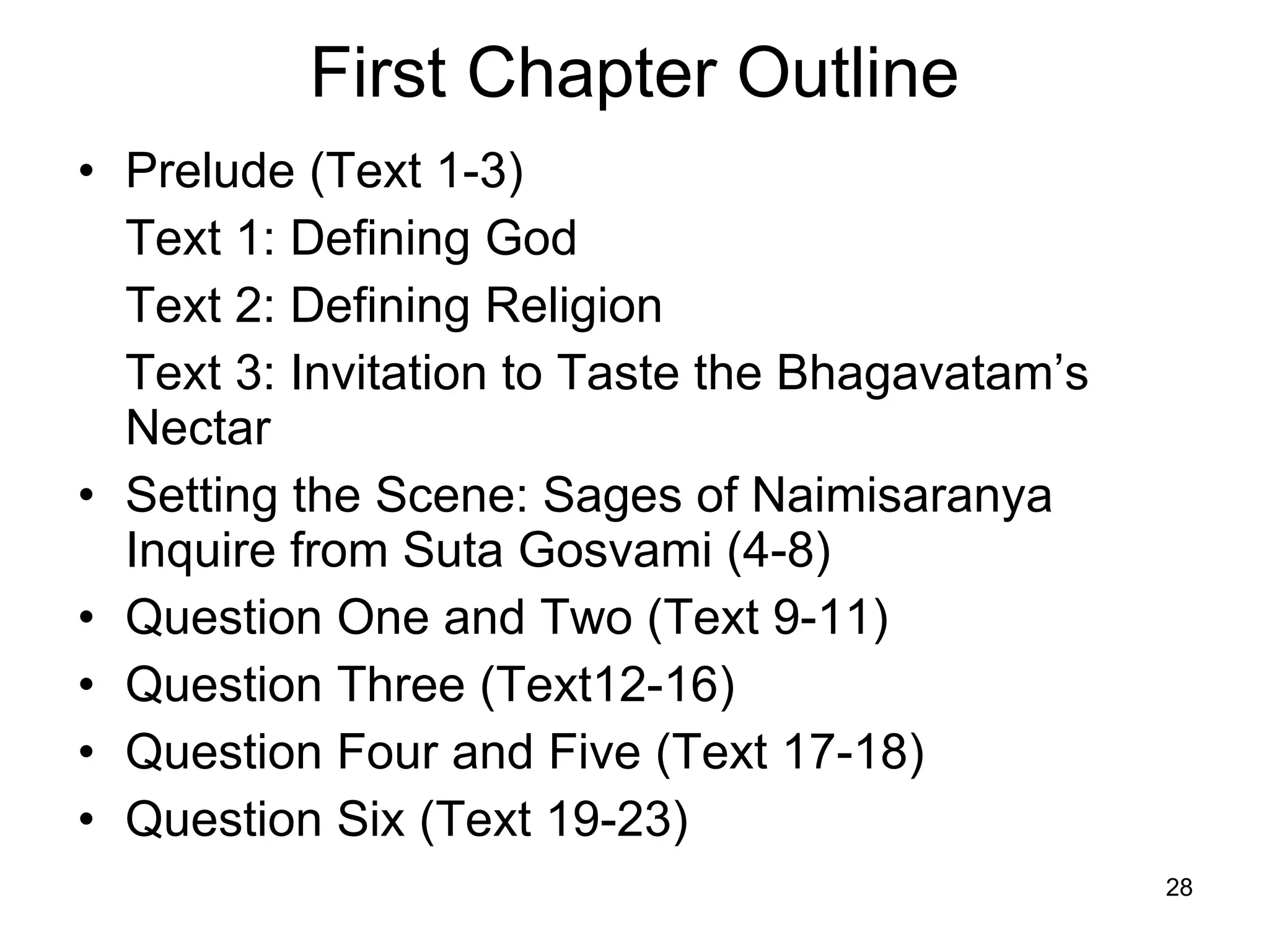 Introduction to Srimad Bhagavatam | PPT