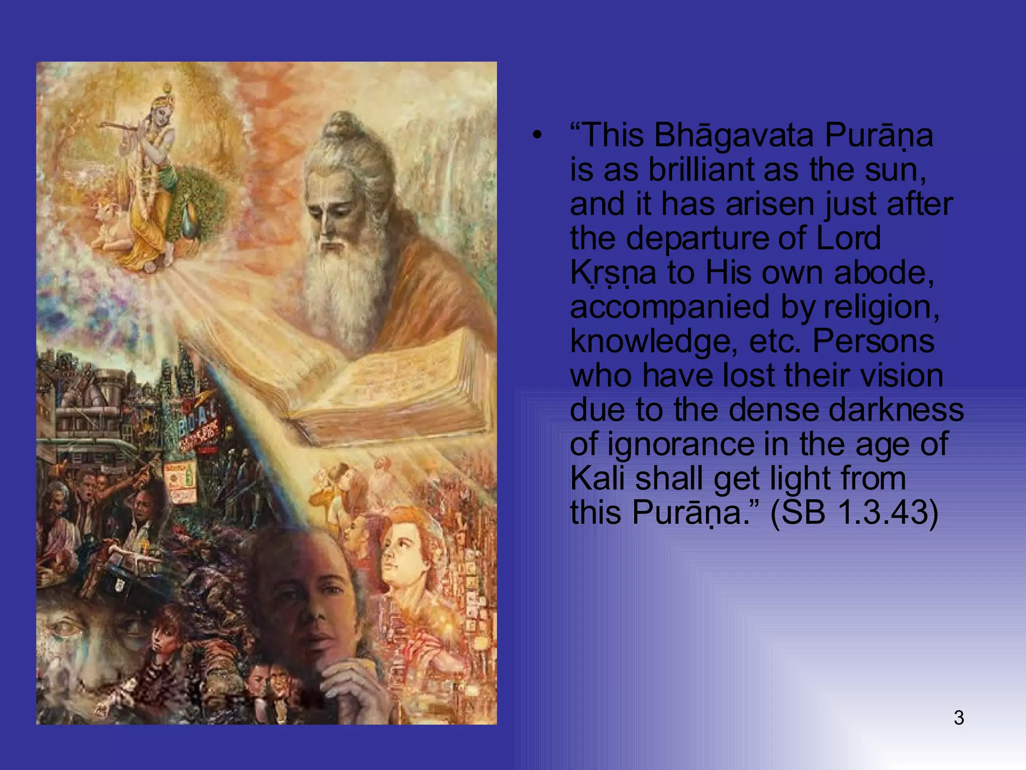 Introduction to Srimad Bhagavatam | PPT