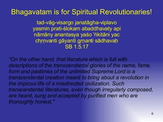 Introduction to Srimad Bhagavatam | PPT