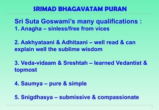 SRIMAD BHAGAVATAM SESSION 5 - 19 MARCH 2025.ppt