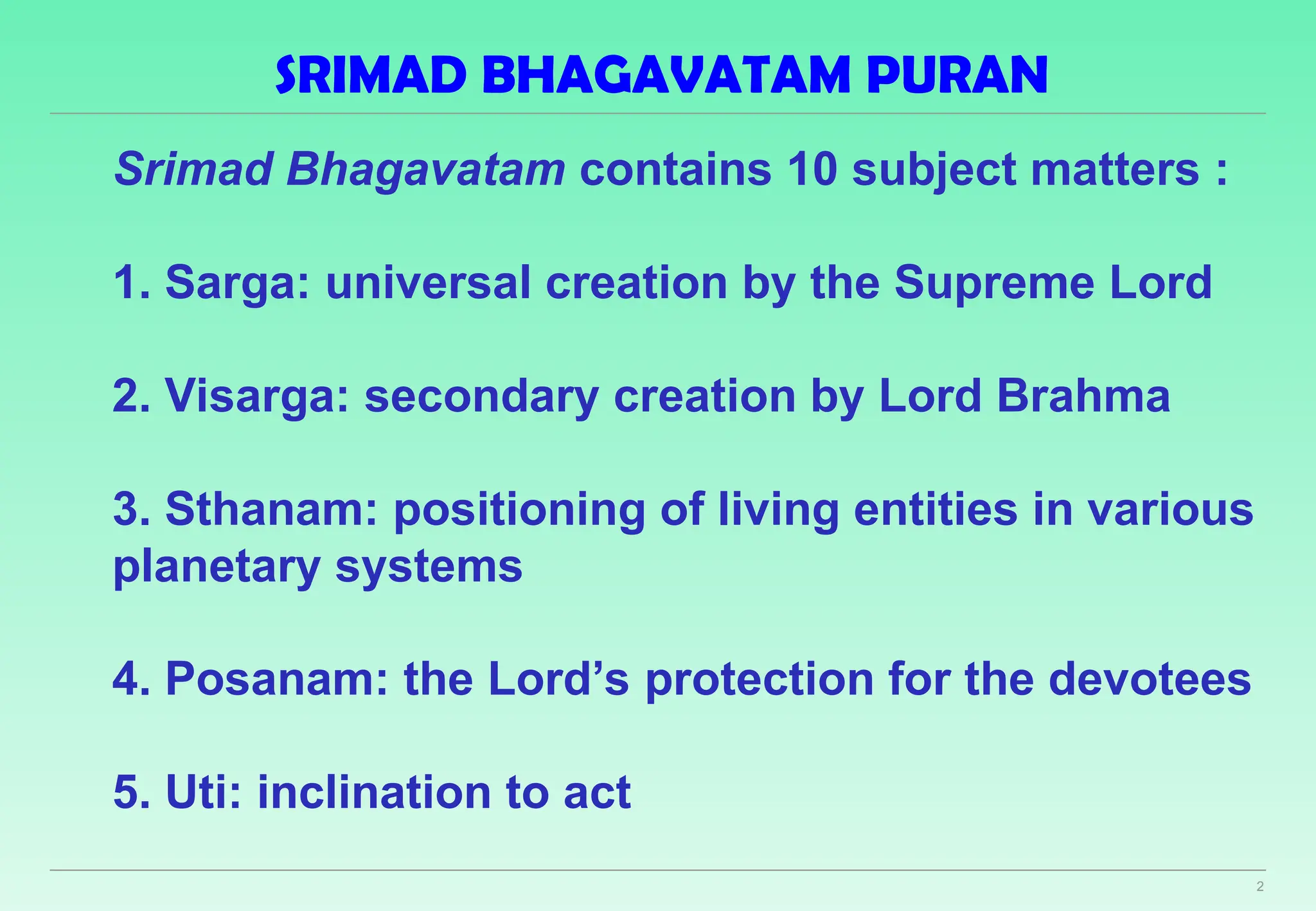 SRIMAD BHAGAVATAM SESSION 6 - 3 APRIL 2025.ppt