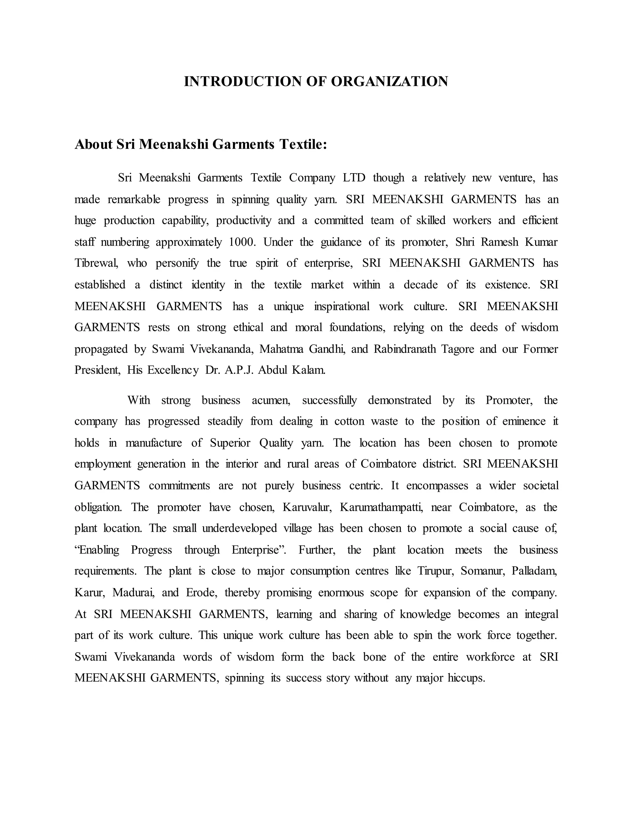 Sri meenakshi textiles ltd | DOCX