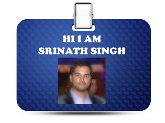 Srinath Singh Visual CV | PDF