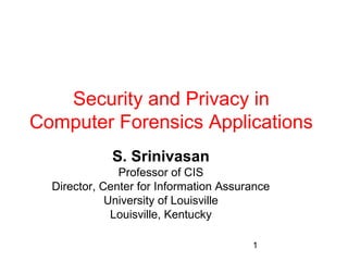 Srini | PPT