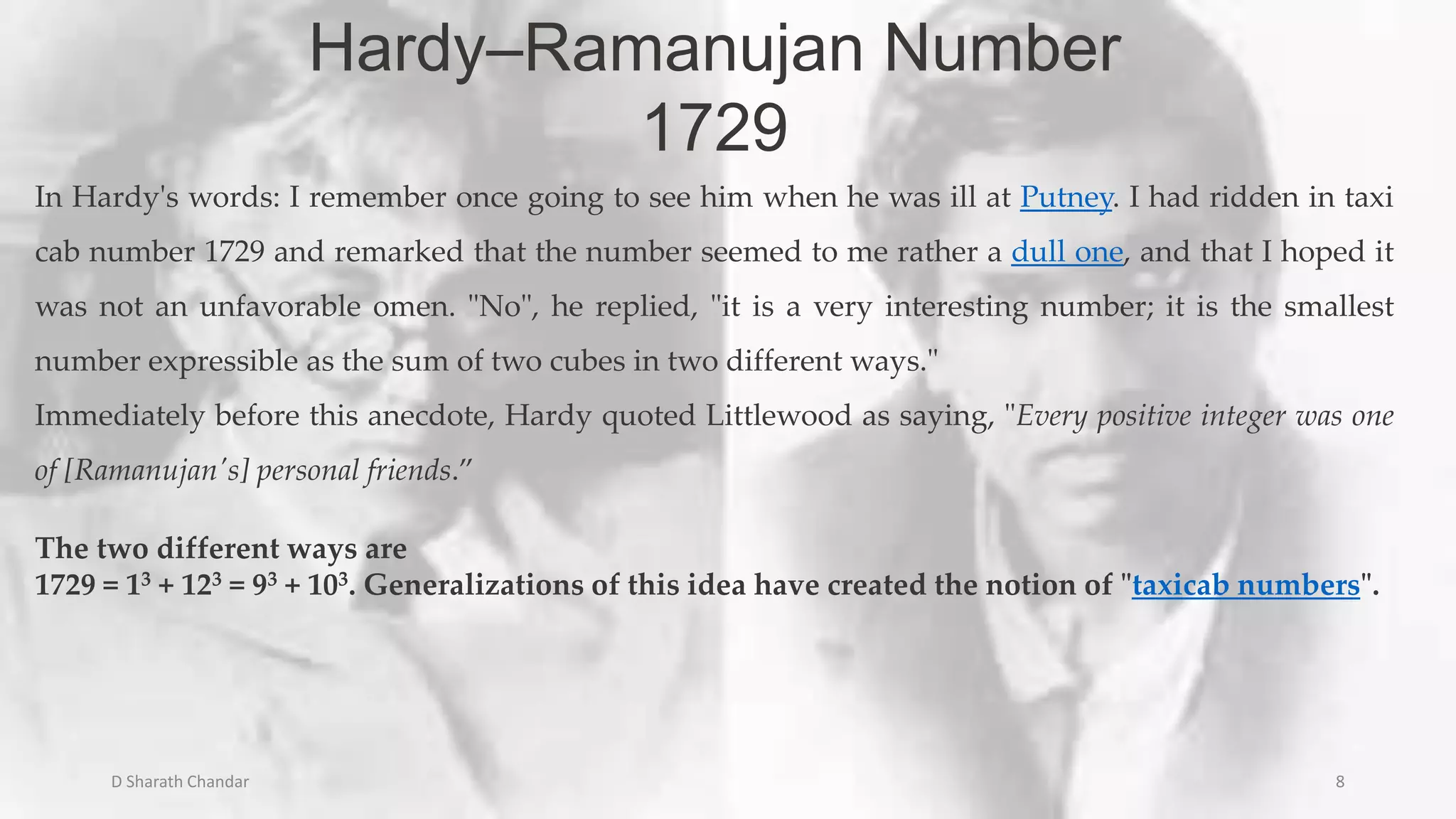 Srinivasa Ramanujan | PPTX