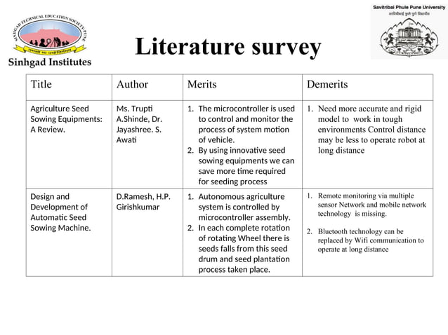 seeding robot using Arduino for agriculture- BE.ppt