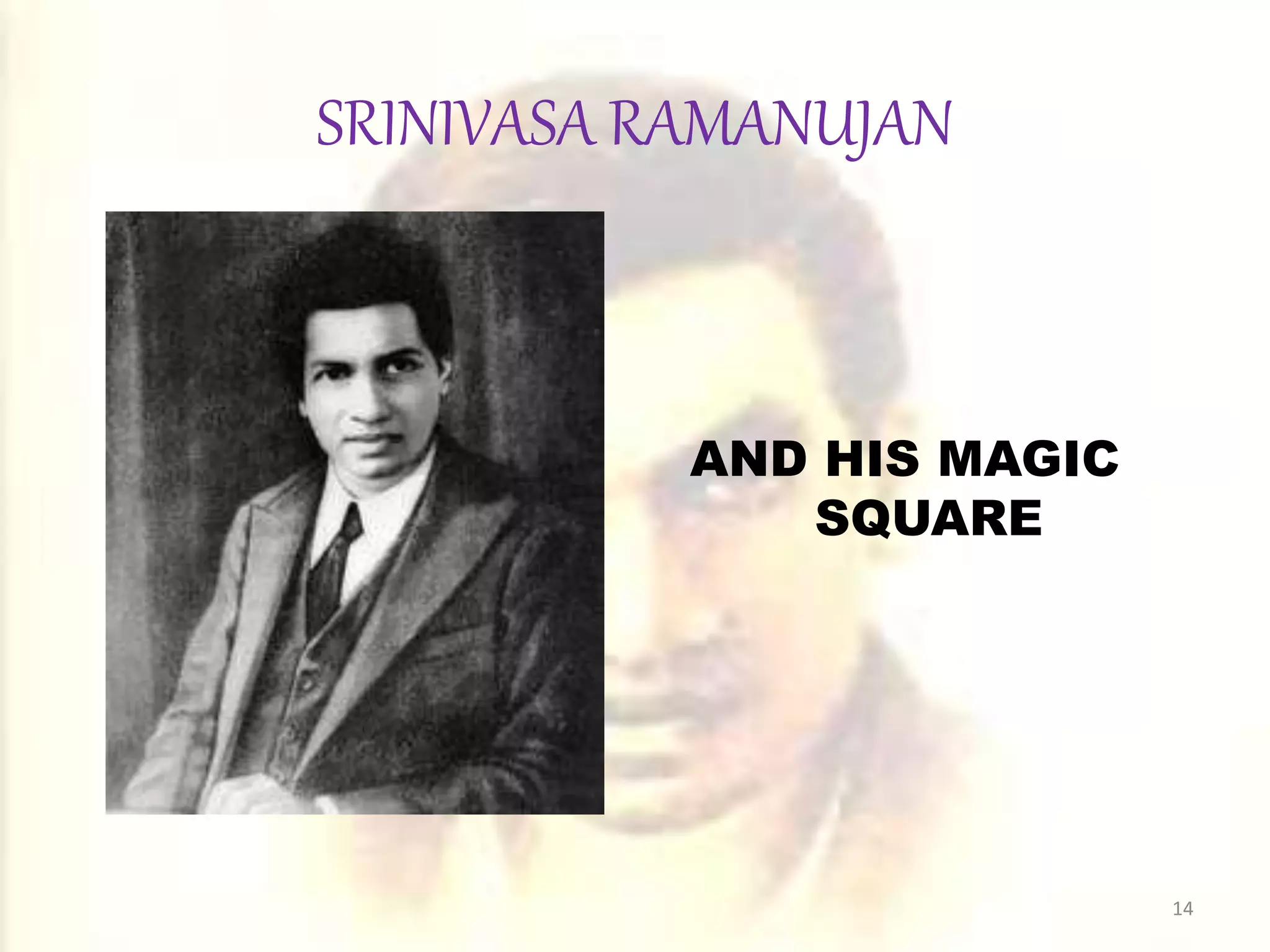 Srinivasa ramanujam | PPTX
