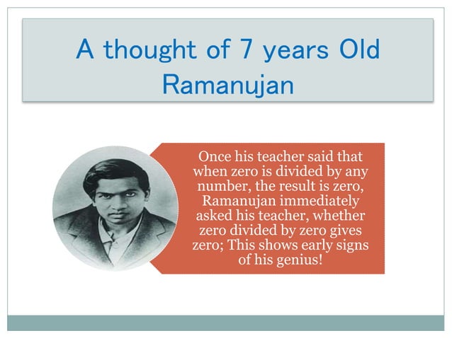 Srinivasa ramanujan | PPTX